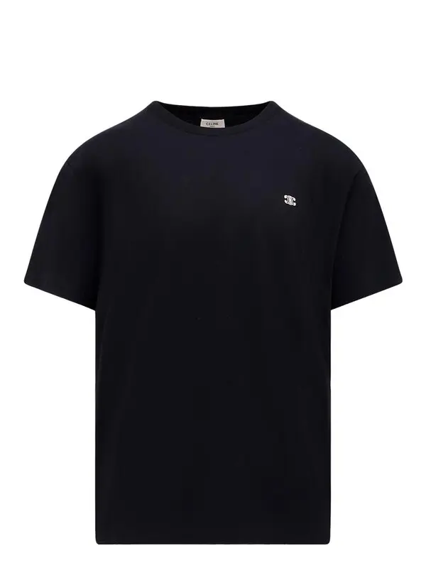 Celine Triomphe Cotton T-shirt - Multicolor