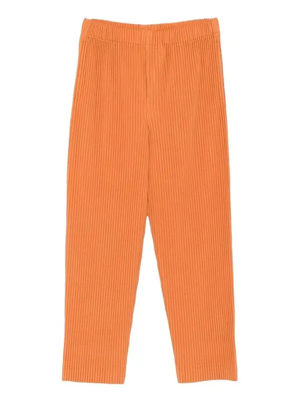 Issey Miyake Pleated Slim Trousers - Multicolor