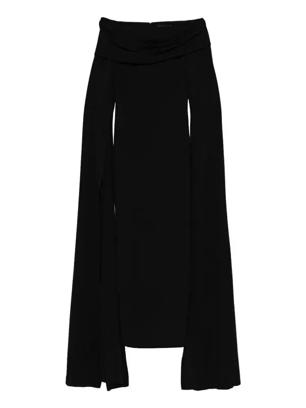 Solace London Nuri Midi Dress - Multicolor