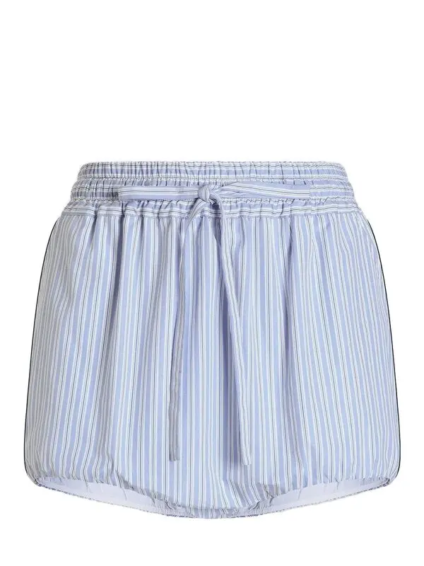 Dolce & Gabbana Striped Cotton Poplin Culotte - Multicolor