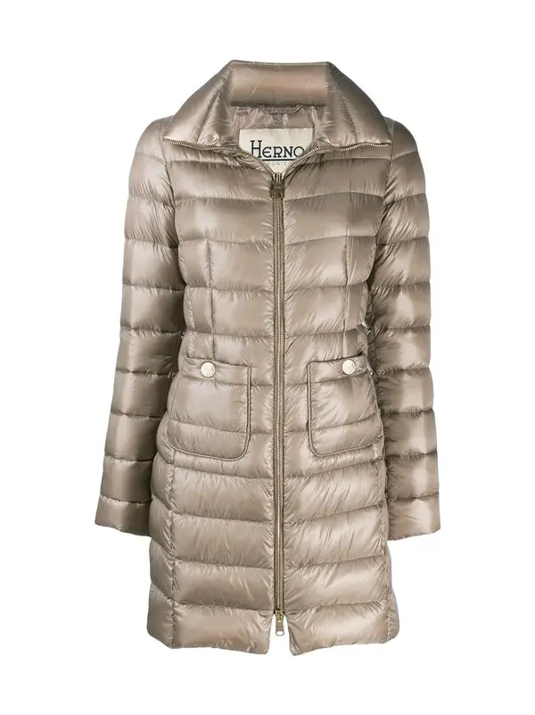 Herno Maria Midi Down Jacket - Multicolor