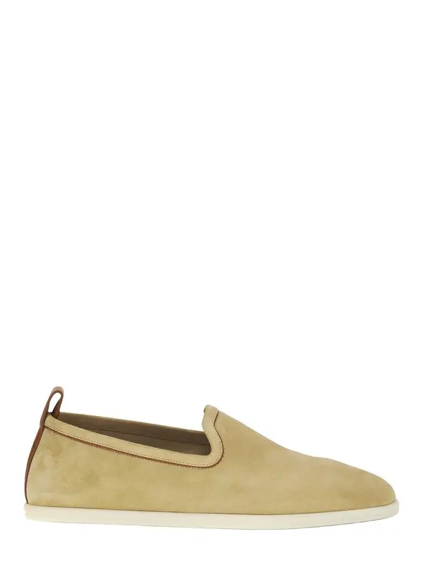 Loro Piana City Loafers - Cream