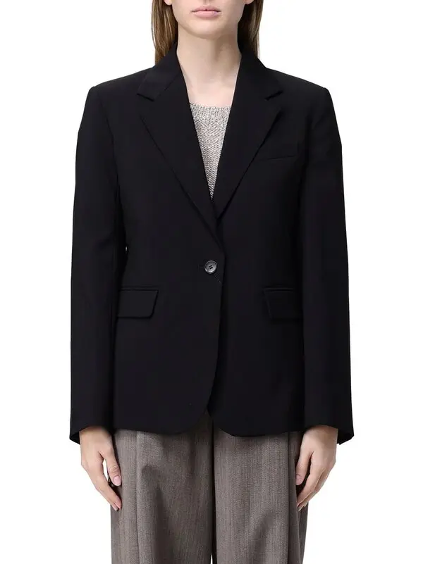 Max Mara Single-breasted Blazer - Black