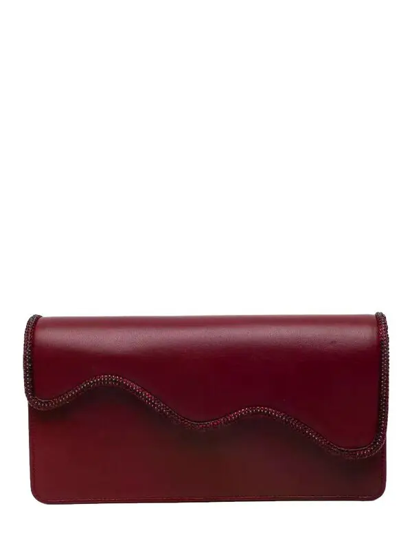 Rene Caovilla Onda Clutch Bag - Red