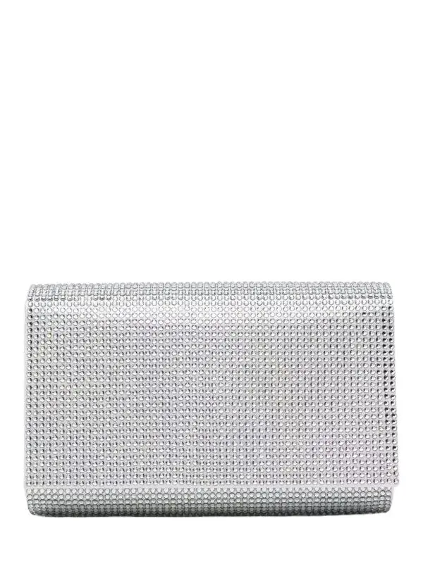 Rene Caovilla All-over Crystals Clutch Bag - Silver