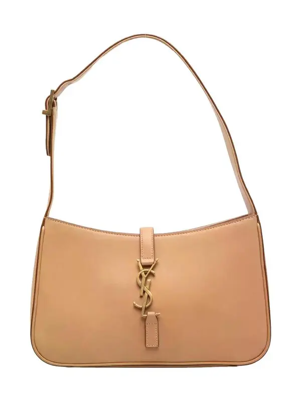 Saint Laurent Le 5 À 7 Smooth Calfskin Shoulder Bag - Brown