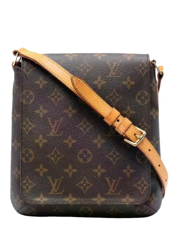 LOUIS VUITTON Monogram Musette Salsa Pm Shoulder Bag - Brown