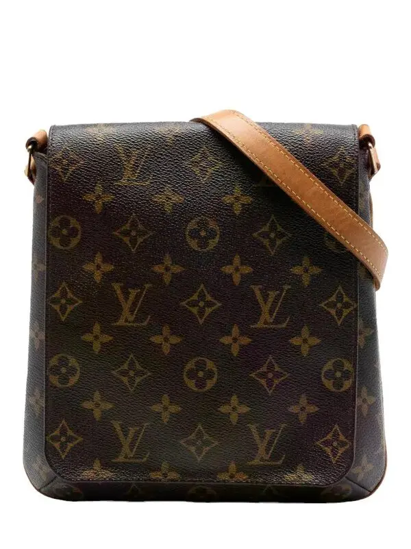 LOUIS VUITTON Monogram Musette Salsa Pm Bag - Brown
