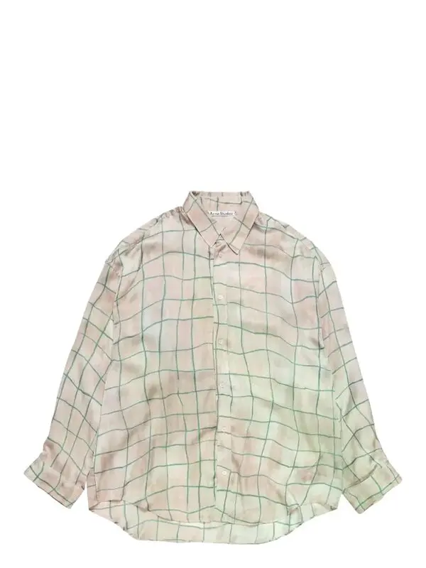 Acne Studios Checked Shirt - Neutrals