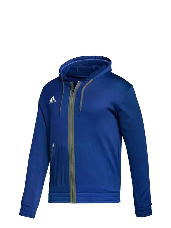 Adidas Team Issue Full-zip Hoodie - Blue