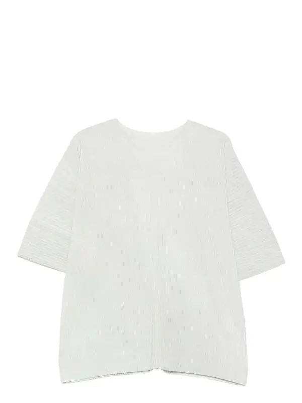 Issey Miyake Monthly Colors May Pleated T-shirt - Green