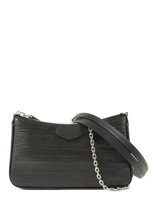 LOUIS VUITTON Epi Easy Pouch Shoulder Bag - Black