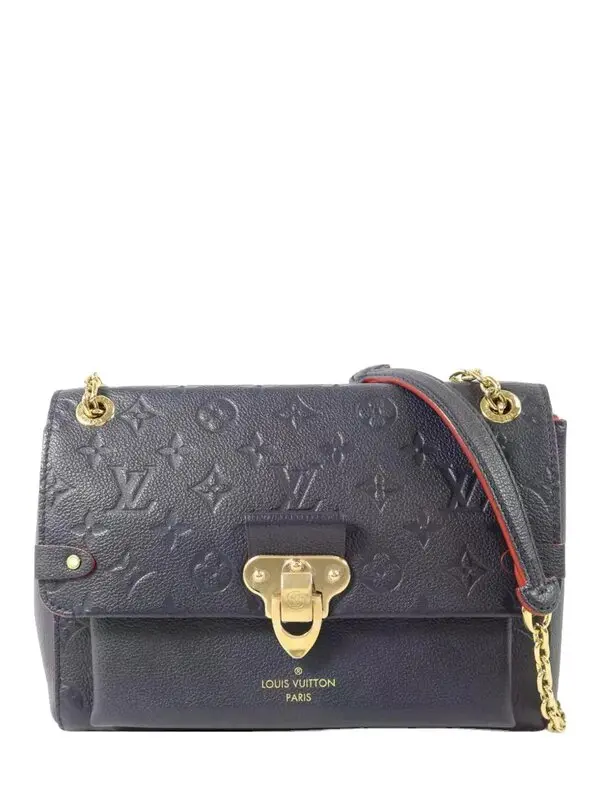 LOUIS VUITTON Vavin Pm Monogram Empreinte Shoulder Bag - Blue