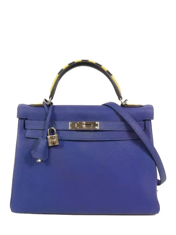 Hermès Kelly 32 Tote Bag - Blue