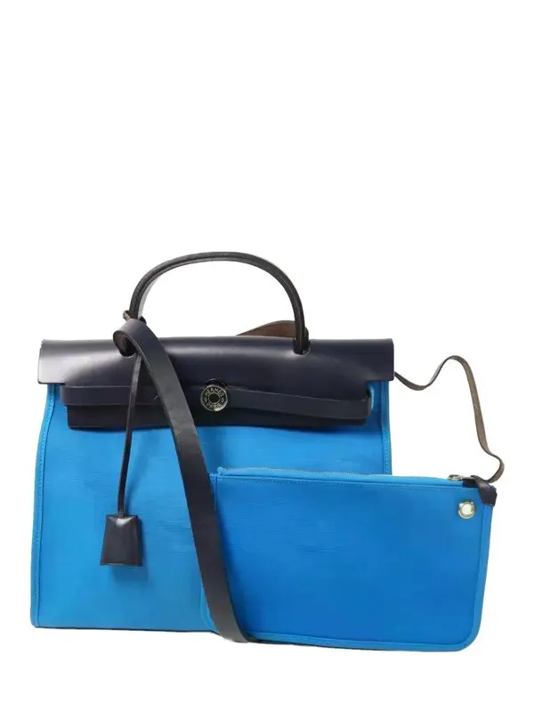 Hermès Herbag Tote Bag - Blue