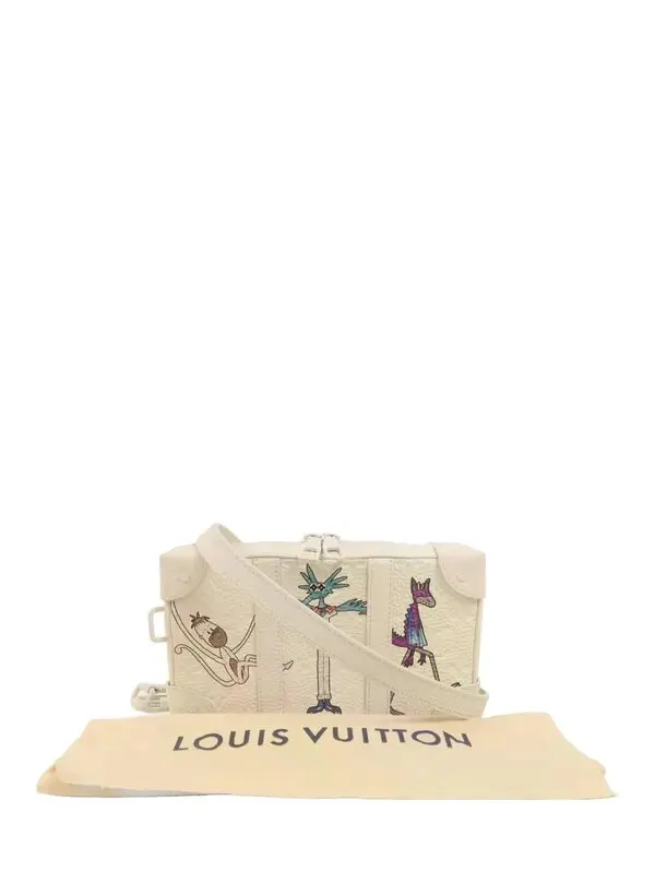 LOUIS VUITTON Monogram Taurillon Shoulder Bag - Neutrals
