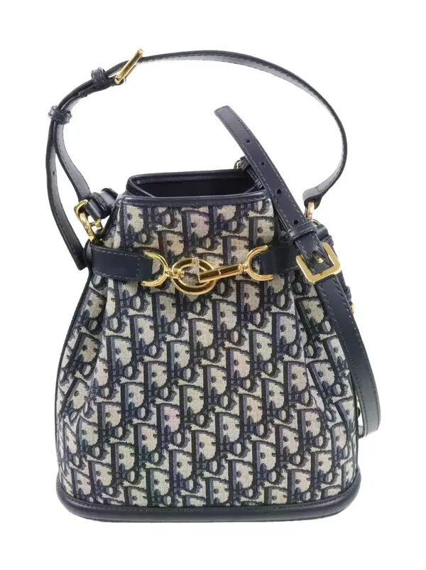 Dior Oblique C'est Bucket Bag - Blue