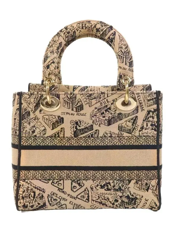 Dior Lady D-lite Tote Bag - Neutrals