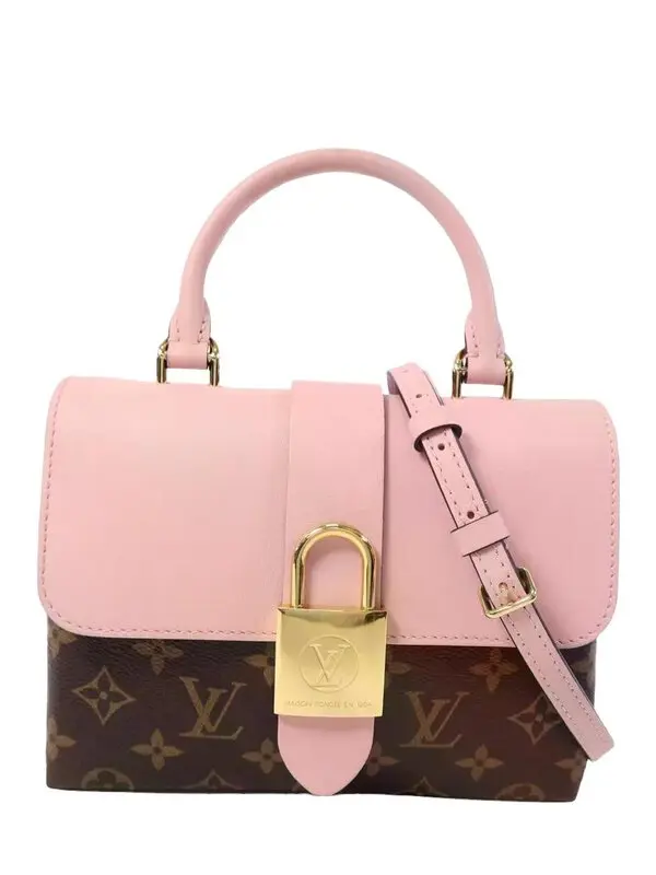 LOUIS VUITTON Locky Bb Monogram Tote Bag - Brown