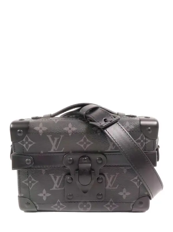 LOUIS VUITTON Monogram Eclipse Soul Trunk Tote Bag - Grey