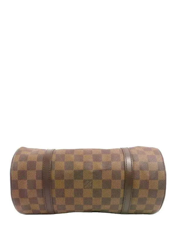 LOUIS VUITTON Damier Ebene Papillon Handbag - Brown