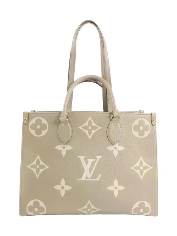 LOUIS VUITTON Monogram Empreinte Onthego Tote Bag - Neutrals