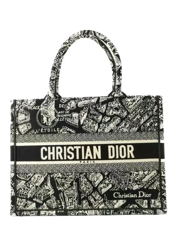 Dior Book Tote Bag - Black