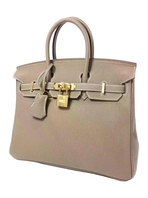 Hermès Birkin 25 Togo Tote Bag - Neutrals