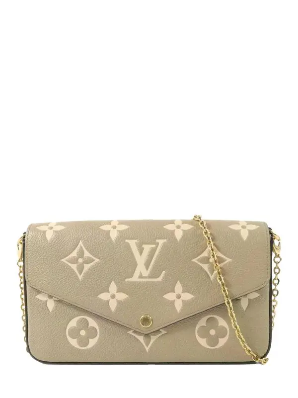 LOUIS VUITTON Felicie Clutch Bag - Neutrals