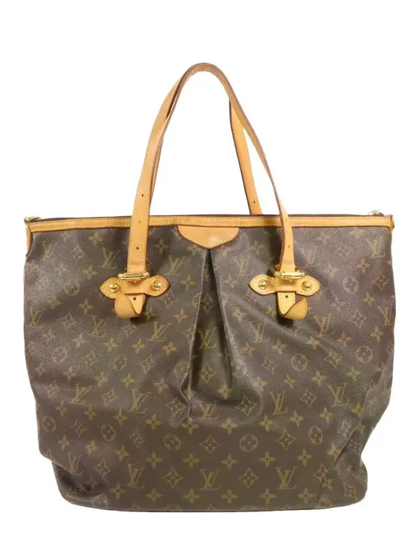 LOUIS VUITTON Monogram Palermo Shoulder Bag - Brown