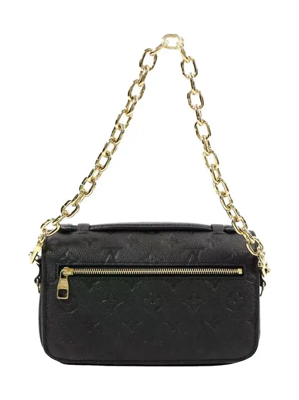 LOUIS VUITTON Pochette Metis East West Shoulder Bag - Black