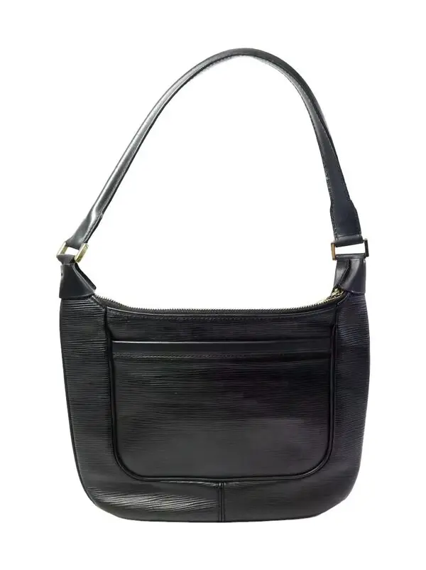 LOUIS VUITTON Matsy Leather Shoulder Bag - Black