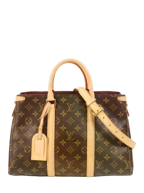 LOUIS VUITTON Monogram Canvas Tote Bag - Brown