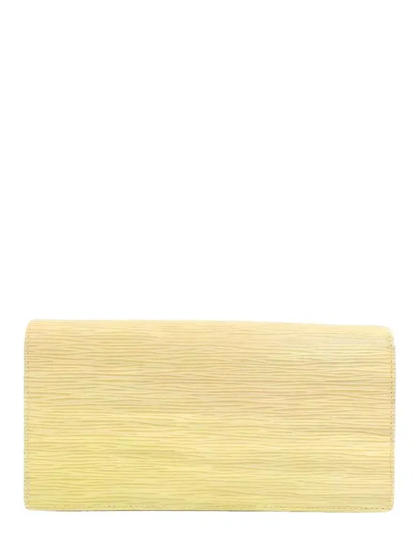 LOUIS VUITTON Honfleur Epi Leather Clutch Bag - Neutrals