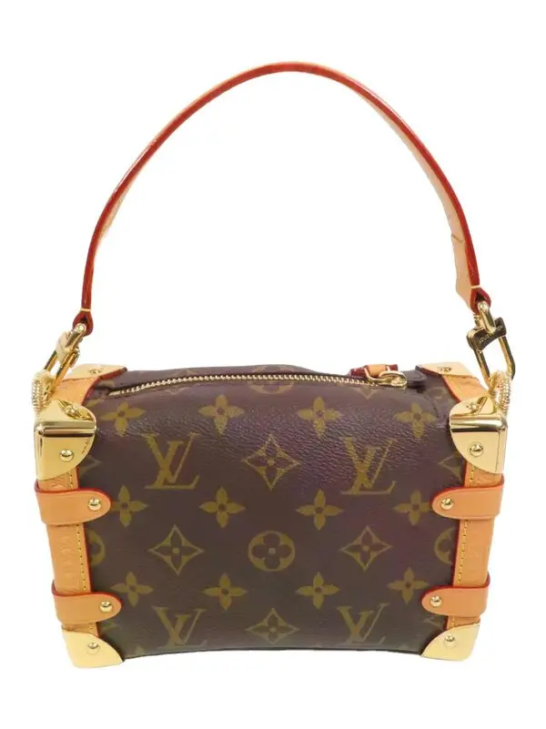 LOUIS VUITTON Side Trunk Pm Monogram Shoulder Bag - Brown