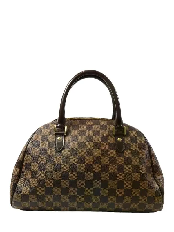 LOUIS VUITTON Mm Ribera Damier Ebene Canvas Tote Bag - Brown