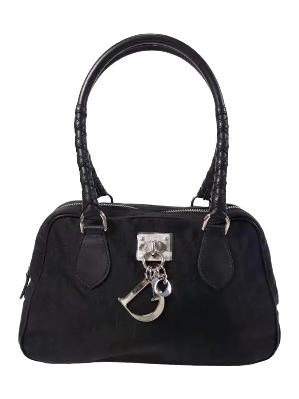 Dior Trotter Logo-charm Tote Bag - Black