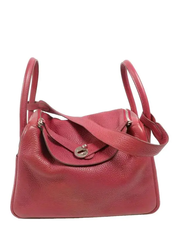 Hermès Lindy 30 Tote Bag - Red