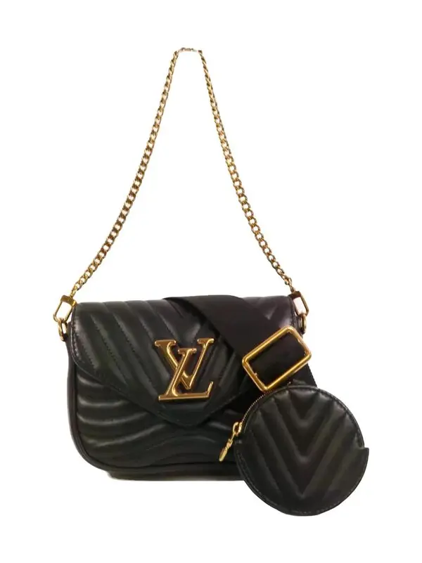 LOUIS VUITTON New Wave Shoulder Bag - Black
