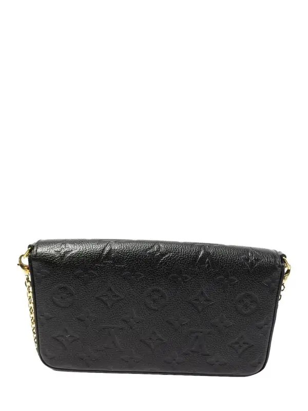 LOUIS VUITTON Félicie Pochette Bag - Black