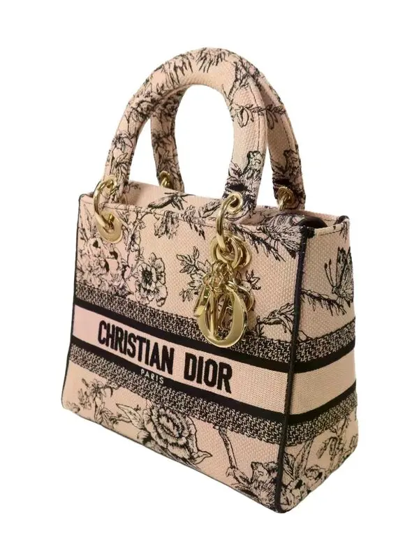 Dior Lady D-lite Shoulder Bag - Neutrals