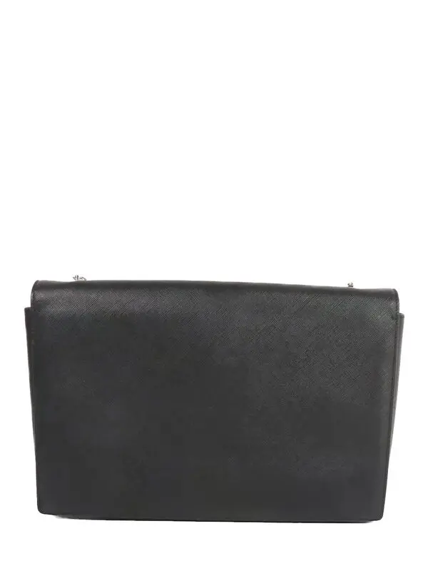 FERRAGAMO Vara Bow Chain-strap Shoulder Bag - Black
