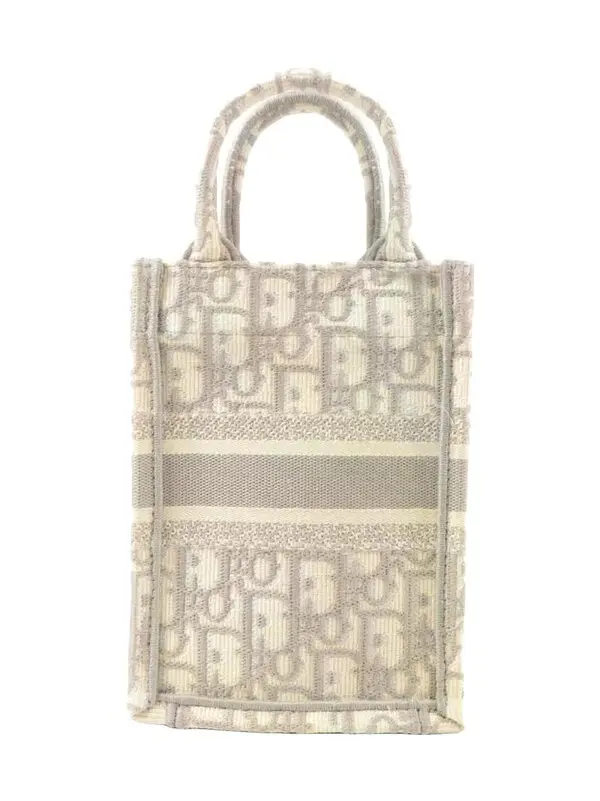 Dior Mini Book Tote Bag - Neutrals