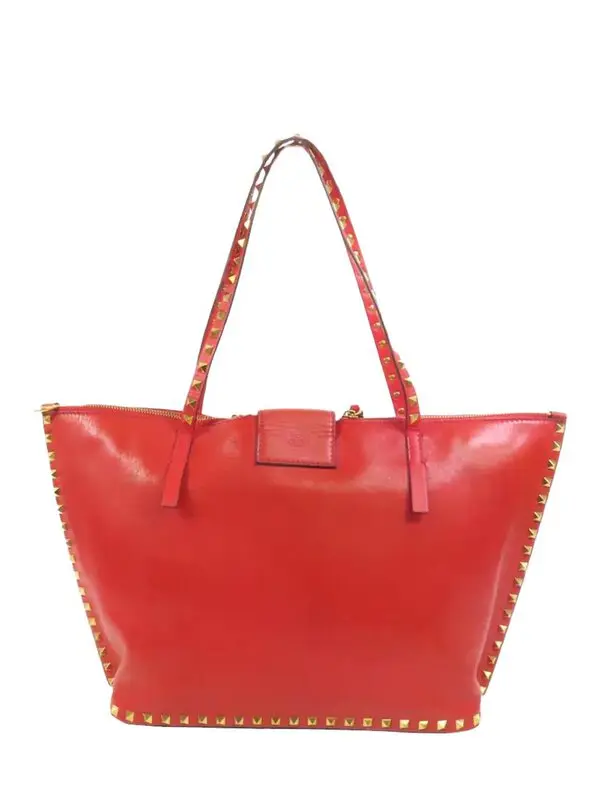 Valentino Garavani Rockstud Shoulder Bag - Red