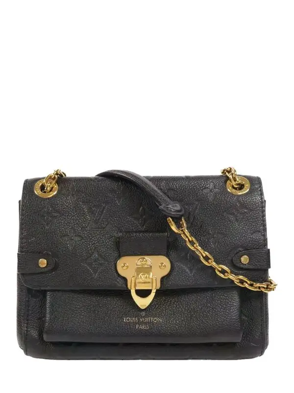 LOUIS VUITTON Bb Vavin Monogram Empreinte Shoulder Bag - Black
