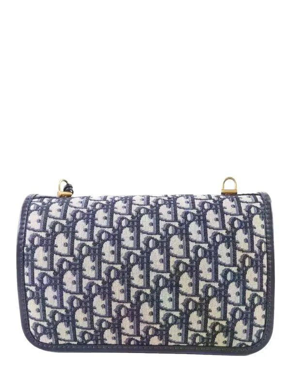 Dior Dioraddict Oblique Flap Shoulder Bag - Blue