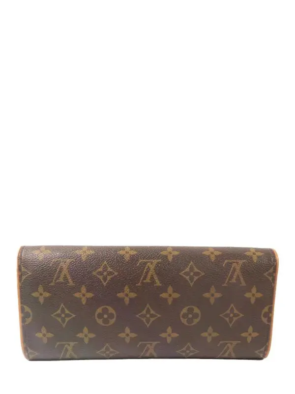 LOUIS VUITTON Gm Twin Monogram Shoulder Bag - Brown