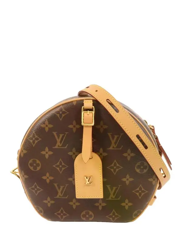 LOUIS VUITTON Monogram Boite Chapeau Souple Shoulder Bag - Brown