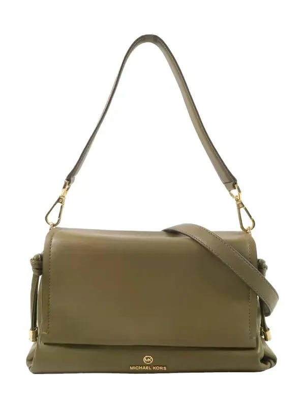 Michael Kors Leather Shoulder Bag - Green