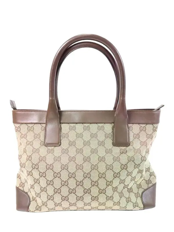 Gucci Gg Canvas Tote Bag - Neutrals
